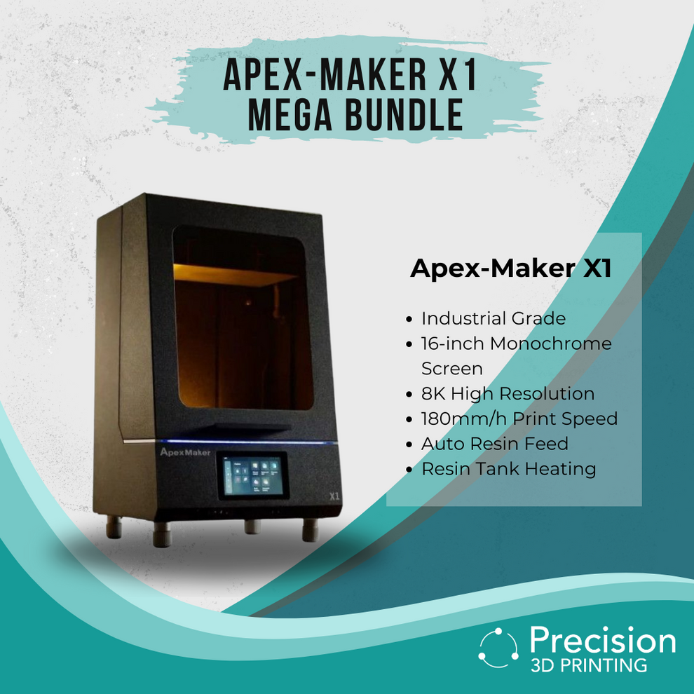 Apex-Maker X1 Mega Bundle – Precision 3D Printing Australia