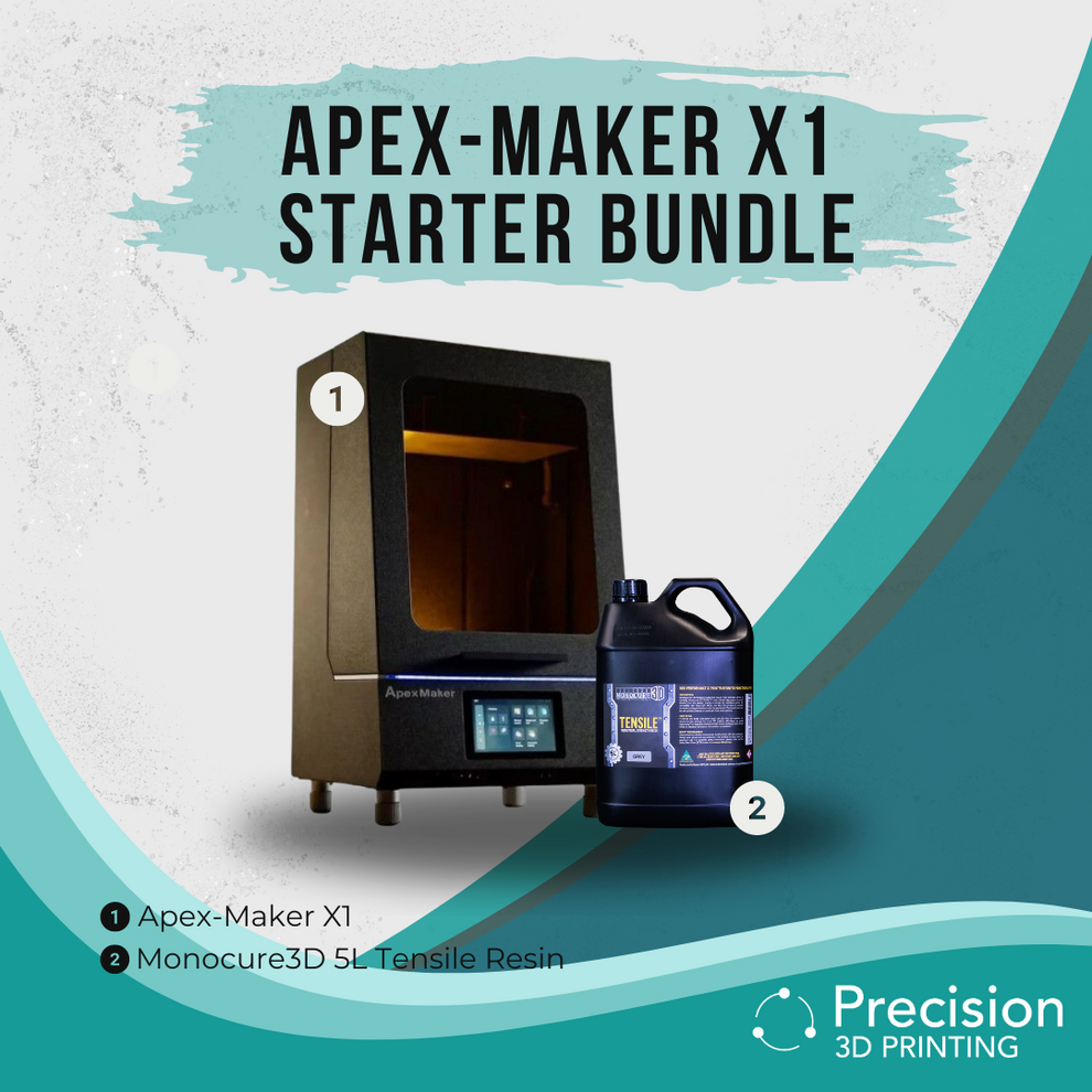 Apex-Maker X1 Starter Bundle – Precision 3D Printing Australia