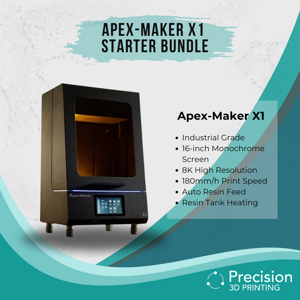 Apex-Maker X1 Starter Bundle – Precision 3D Printing Australia
